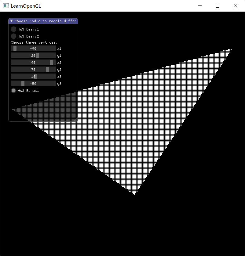 Rasterization-Bresenham, scan line method | Glog